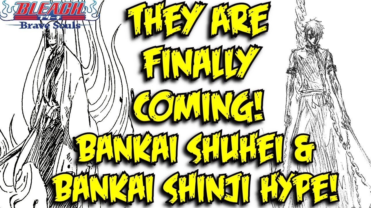 I AM SO HYPED! BANKAI SHUHEI (& Shinji) CFYOW TEASER HYPE!!! [Bleach ...