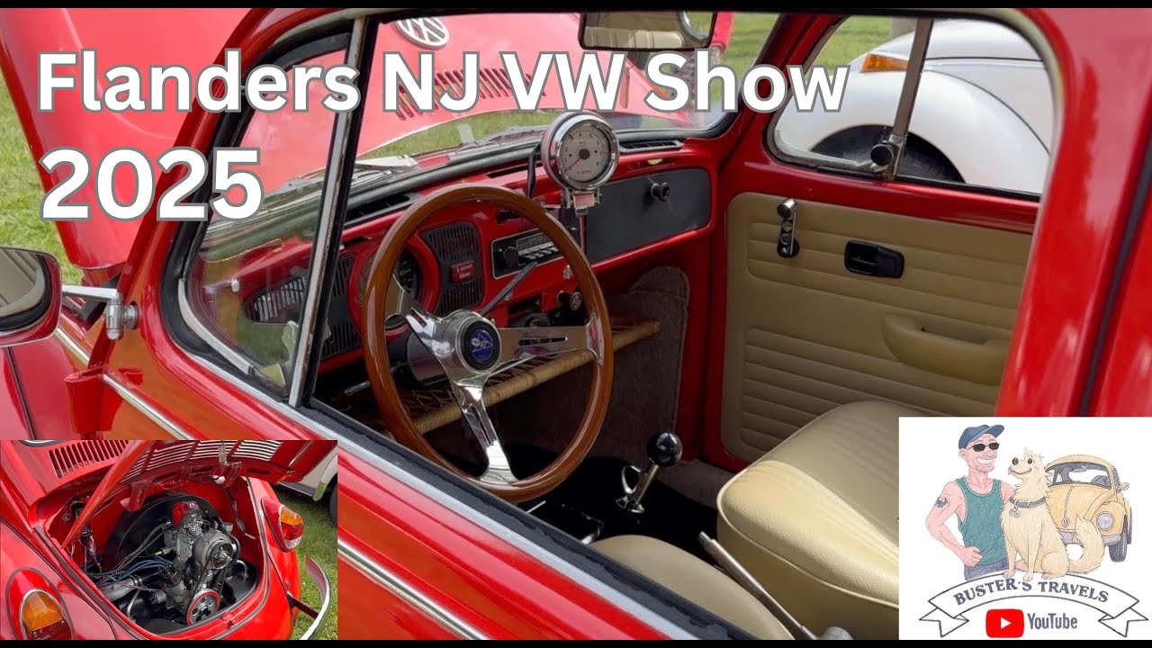 Flanders 2025 VW SHOW and SWAP MEET - YouTube