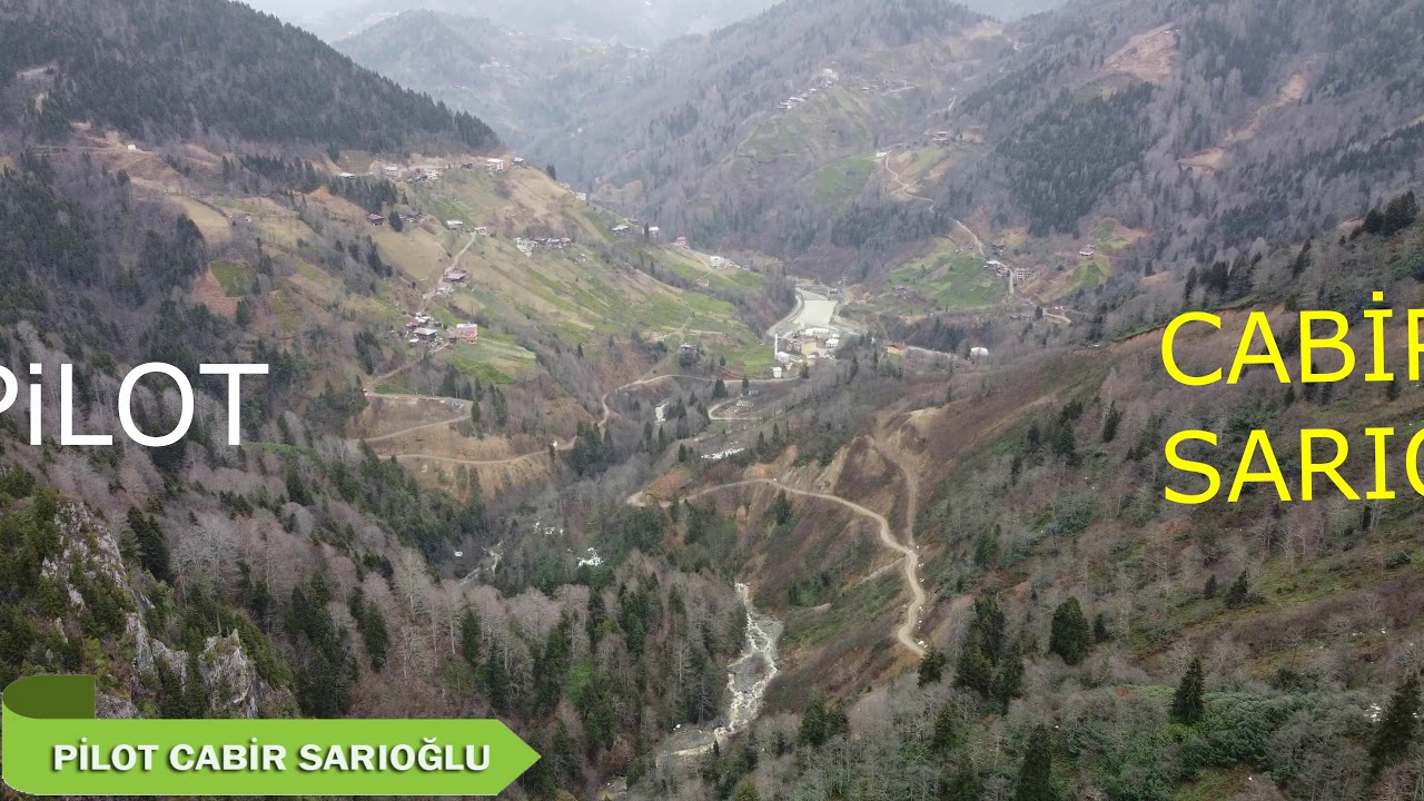 RİZE ÇAYELİ ÇATALDERE KÖYÜ - YouTube