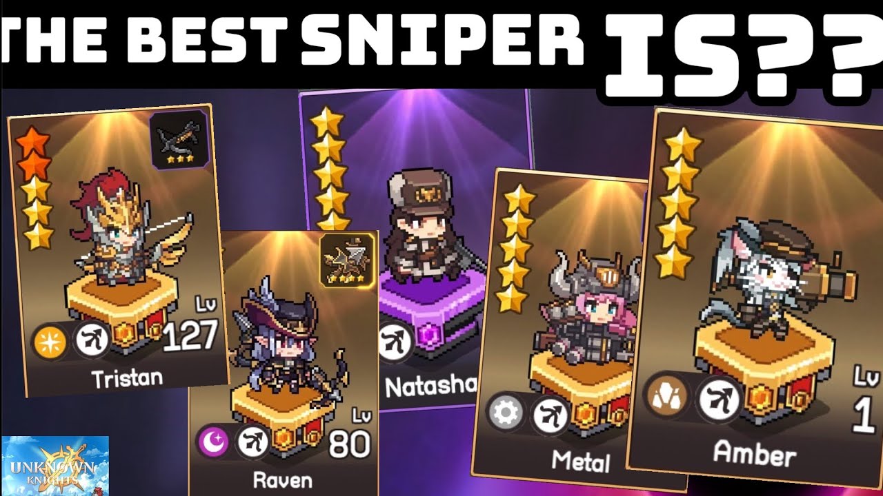 WHO’S REALLY THE BEST SNIPER 👀 UNKNOWN KNIGHTS - YouTube