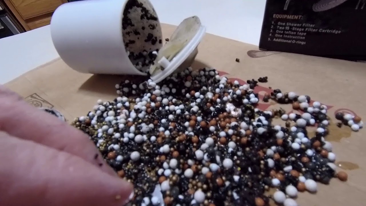 What's Inside This Amazon 15 Stage Shower Filter? - YouTube