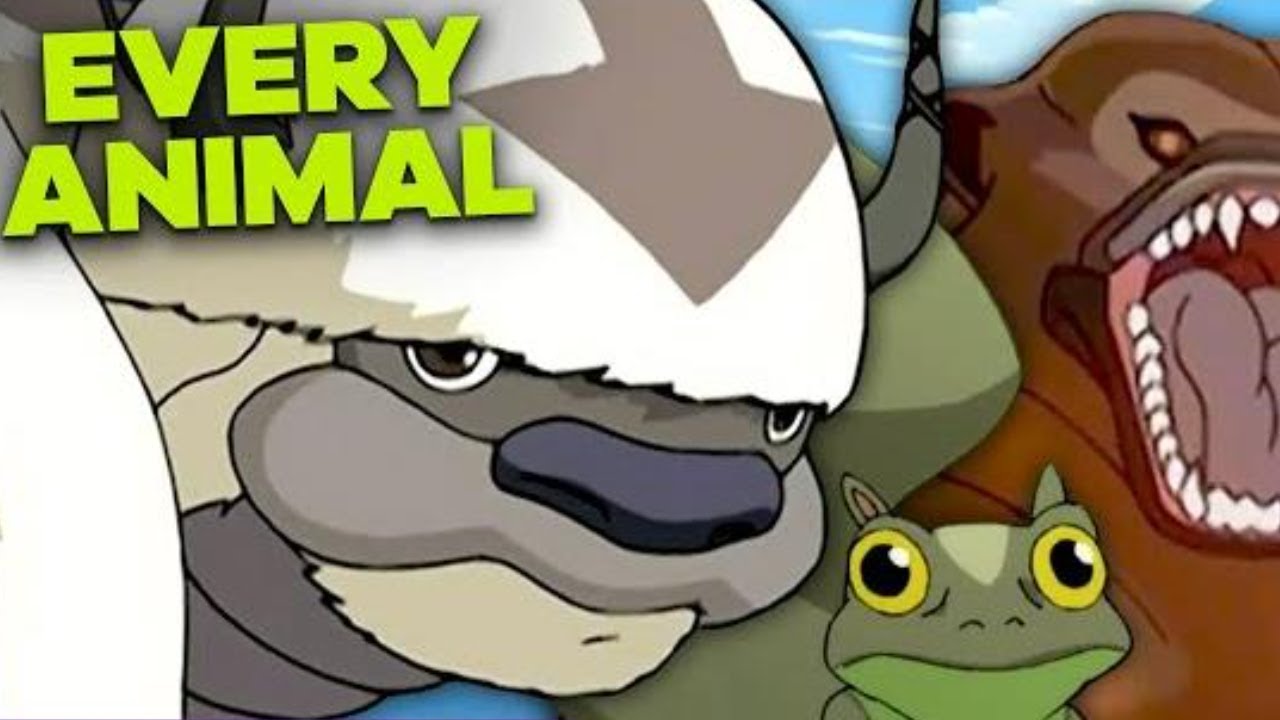 Appa & Momo + Every Animal From Avatar! w/ Aang | Avatar: The Last ...