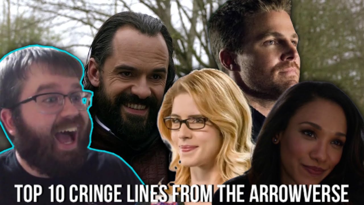 Top 10 Most Cringe Inducing Lines In The Arrowverse REACTION! - YouTube