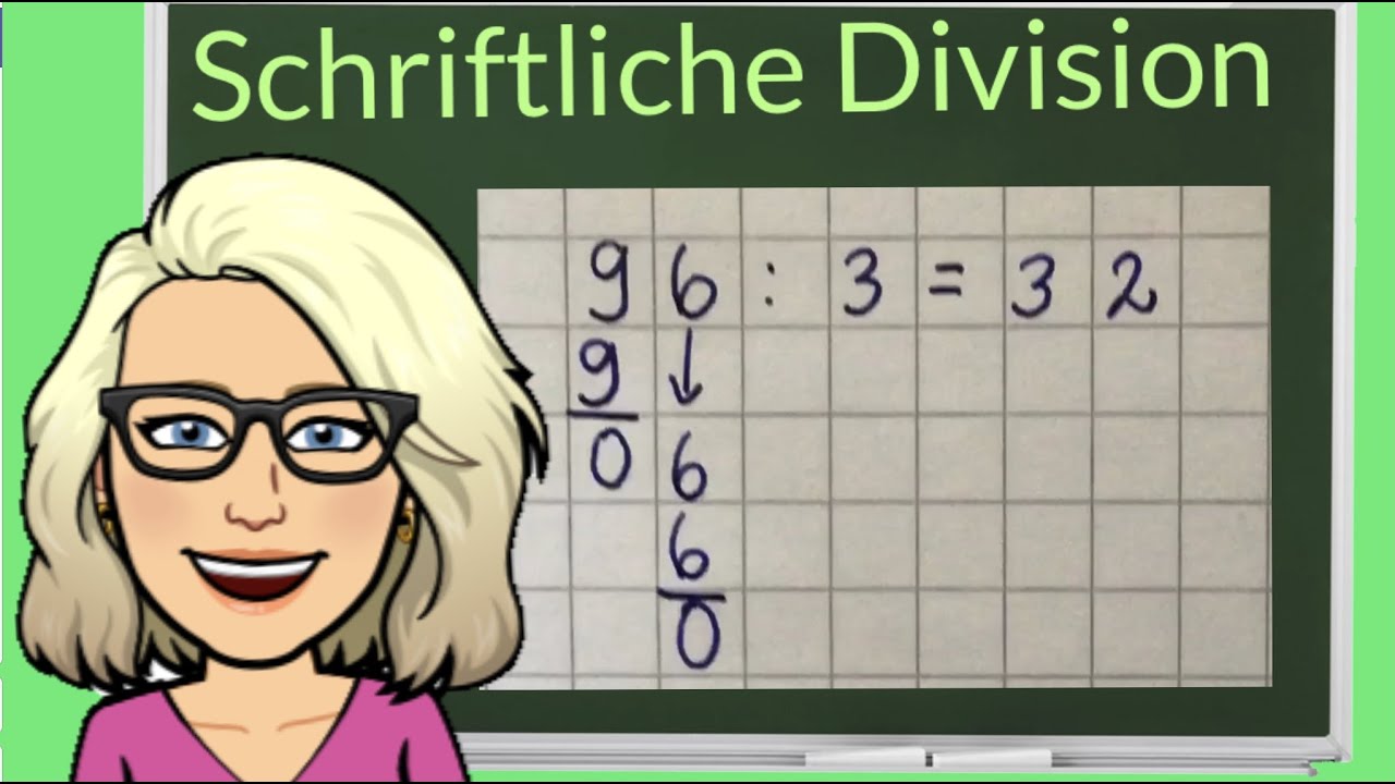 Schriftliche Division / einfach erklärt / Mathematik / Lernen mit Leo ...