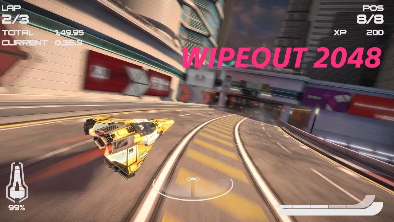 WIPEOUT OMEGA COLLECTION gameplay - YouTube