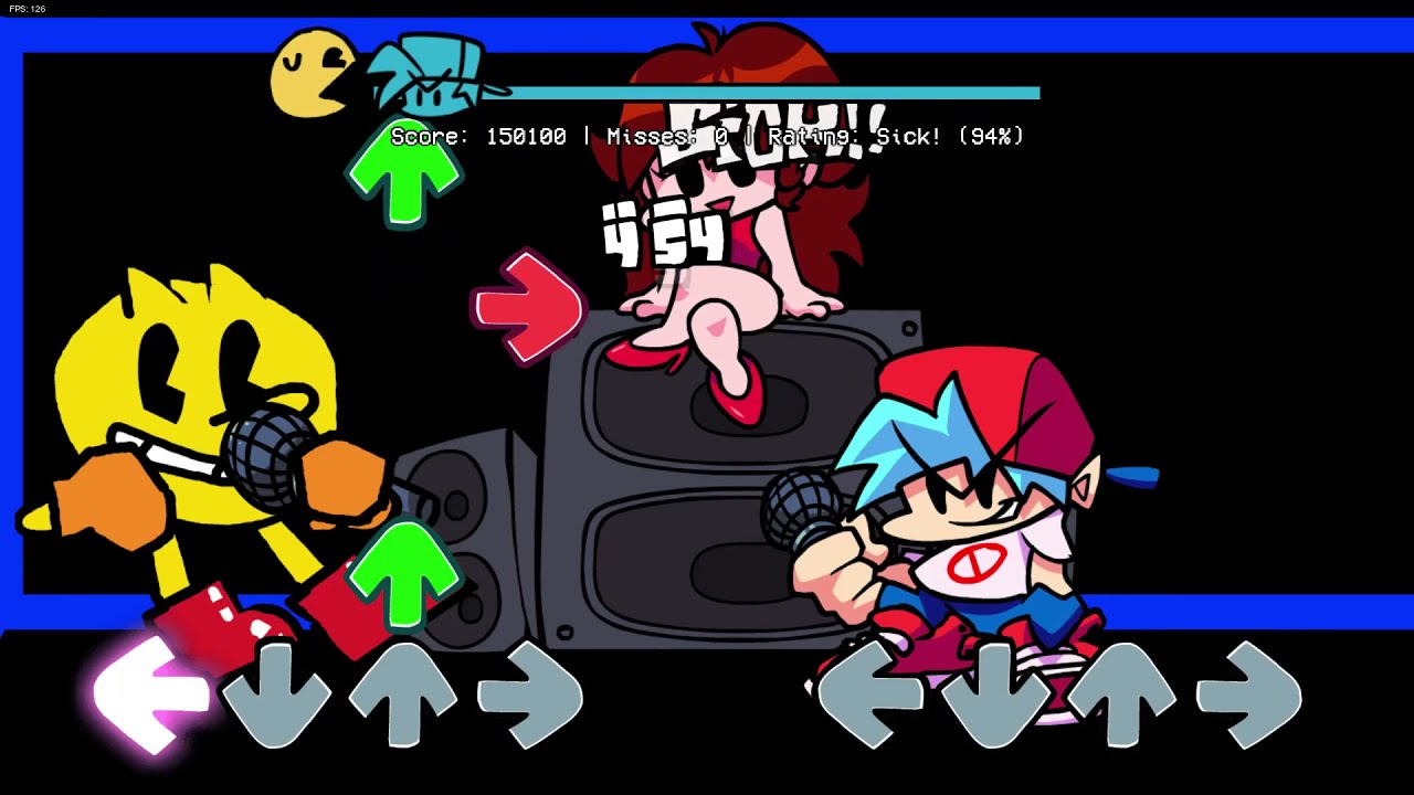 FNF vs PAC-MAN (DEMO)(FC) (FNF Mods) - YouTube