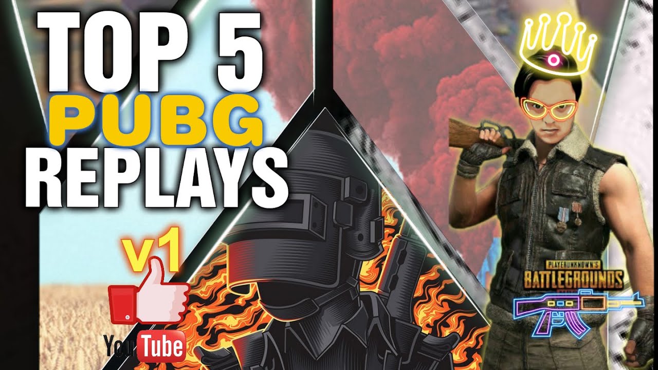Top 5 Best PUBG Moments and Replays v1 | Rabbit Live - YouTube
