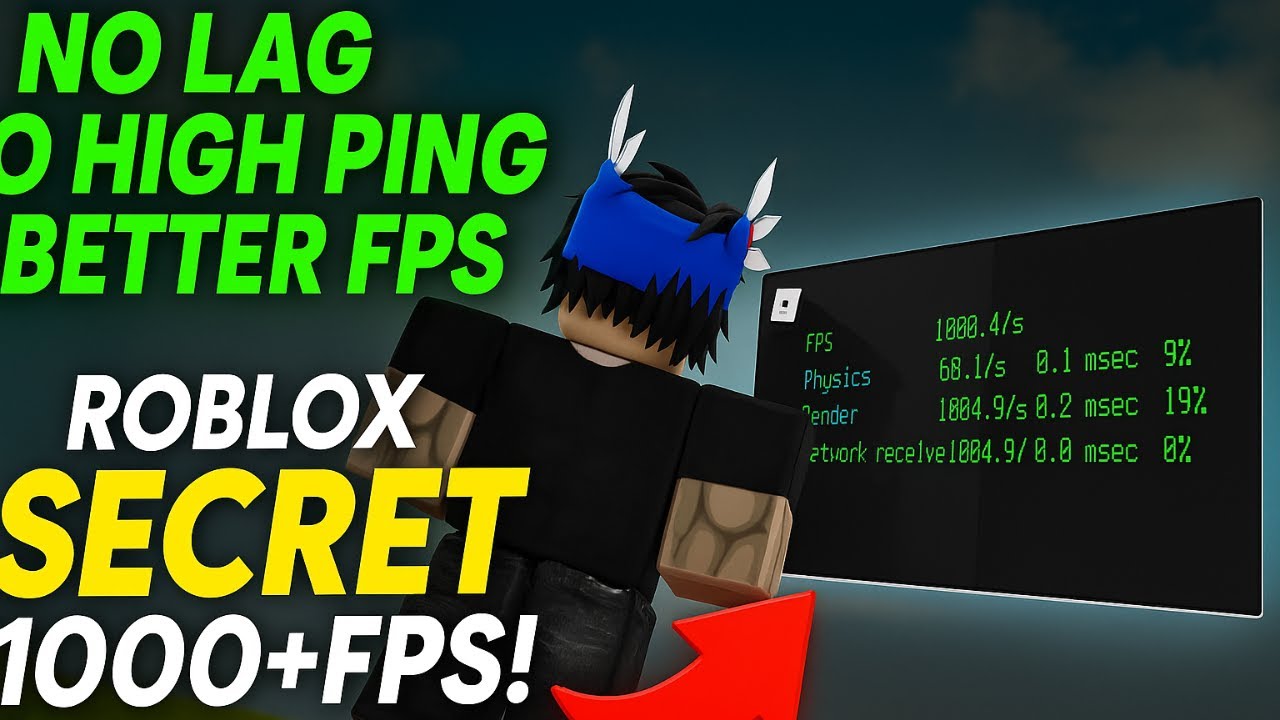 🔥 BOOST Your ROBLOX FPS & PING in 2025! 🧠 | BEST Settings for Low-End PC & High Ping FIX! - YouTube