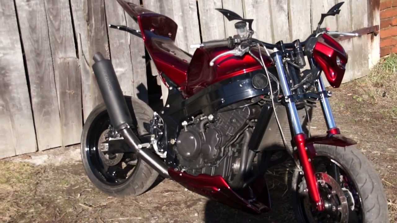 Triumph Street Fighter TT 600 Custom for sale - YouTube