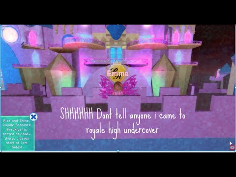 Emma sneaks into royale high - she did not know she could become a ...