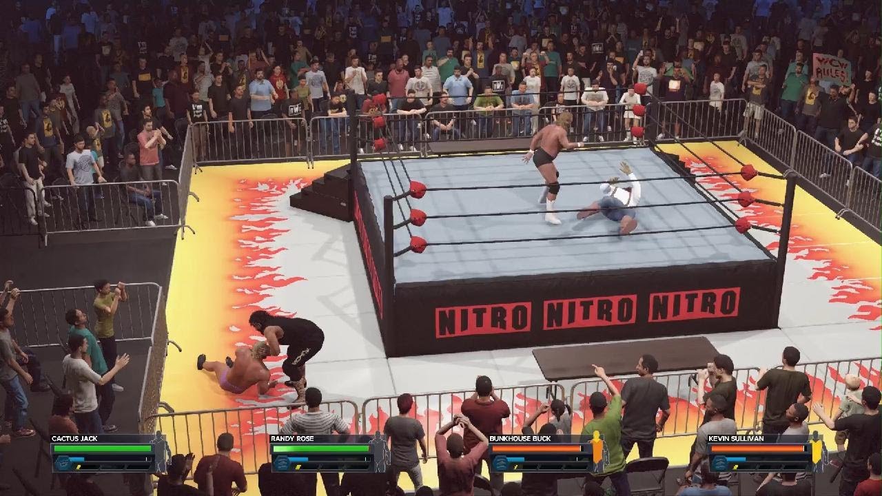 In This Very Ring On YouTube! Four Way Table match - YouTube