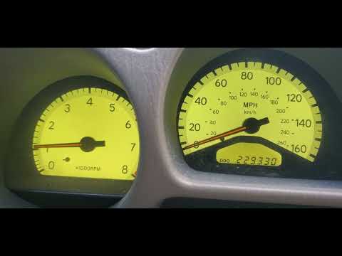 1998 Lexus GS400 with 229k miles low revs, still smooth as butter.