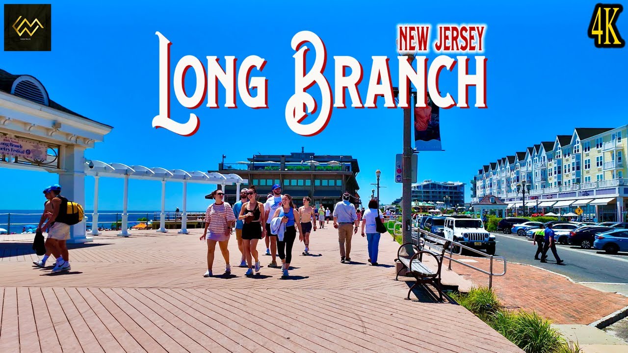 Long Branch New Jersey [4K] - YouTube