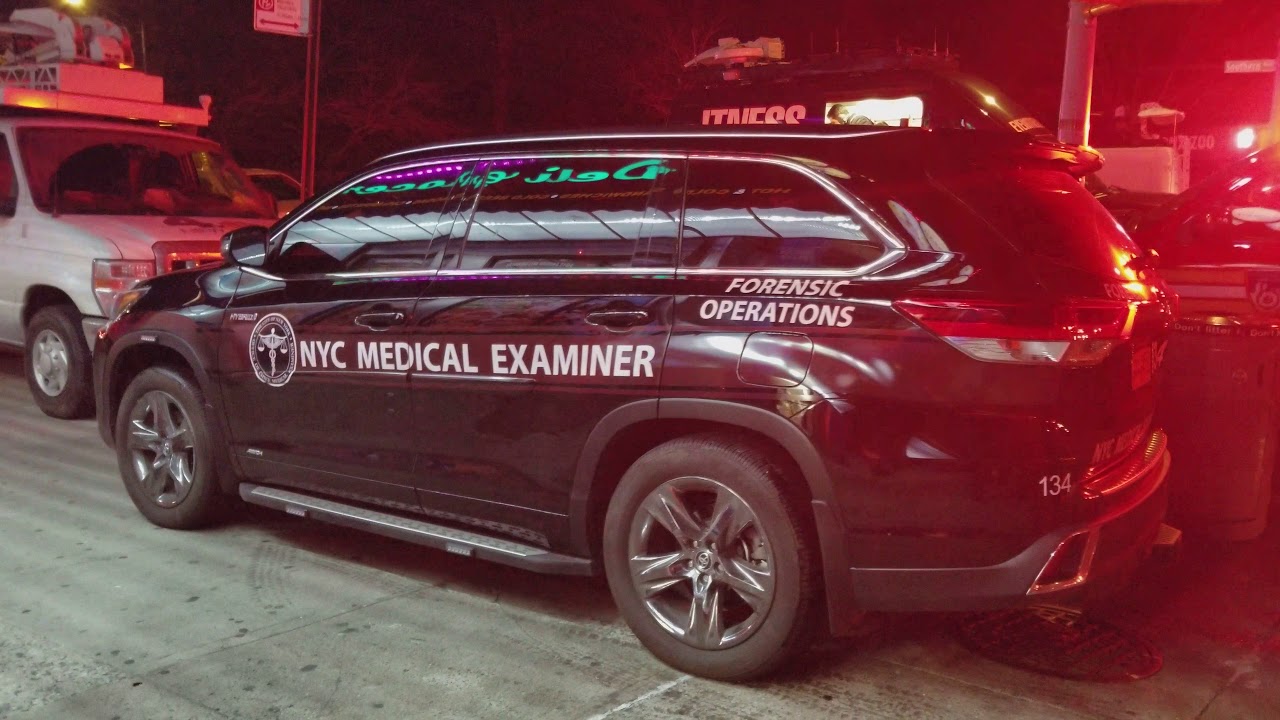 NYC Medical Examiner Special Operations Forensic Operations New Car On ...
