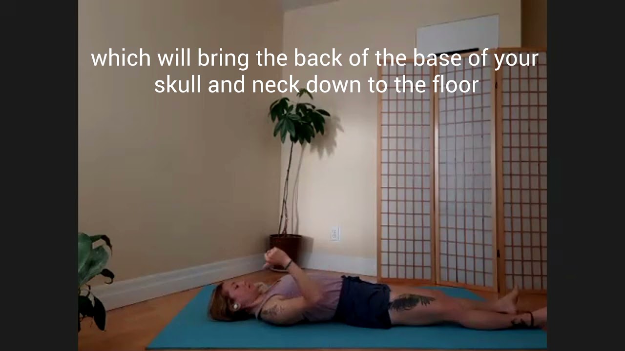Supine Neck Decompression - YouTube