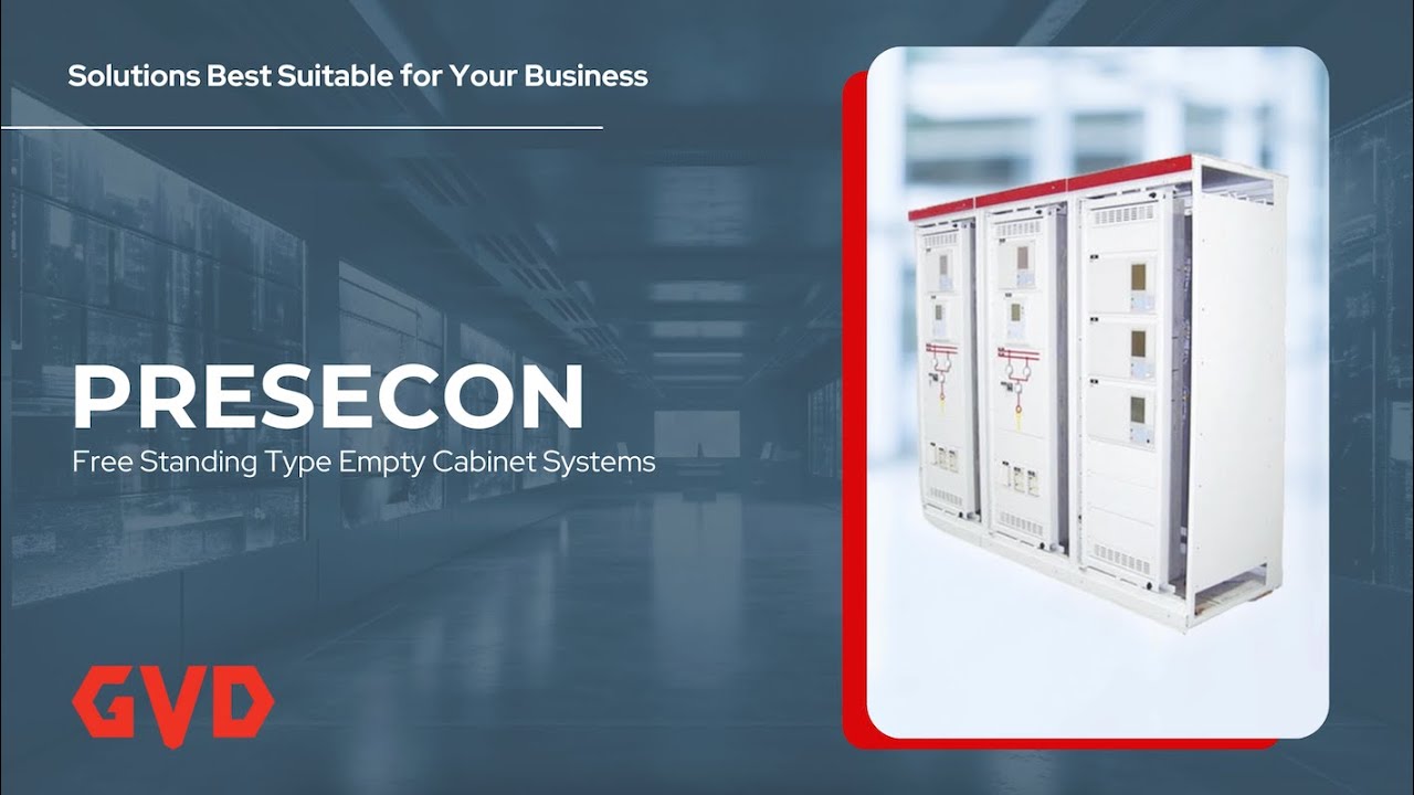 PRESECON "Free Standing Type Empty Cabinet Systems" - GVD Group - YouTube
