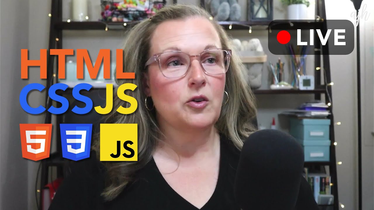 LIVE | Frontend Dev Coding | HTML, CSS + JavaScript | Part 6 - YouTube