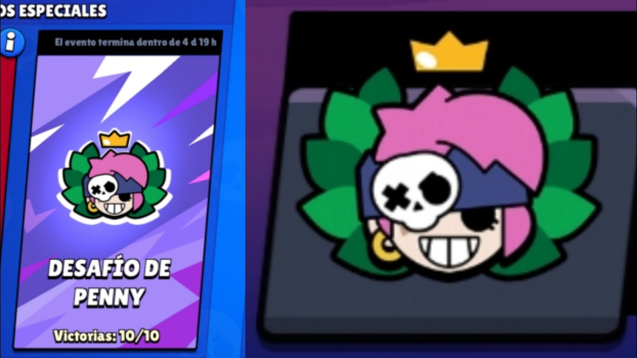 Desafío de Penny! | [Emote de Penny + Icono de Jugador] | Brawl Stars ...