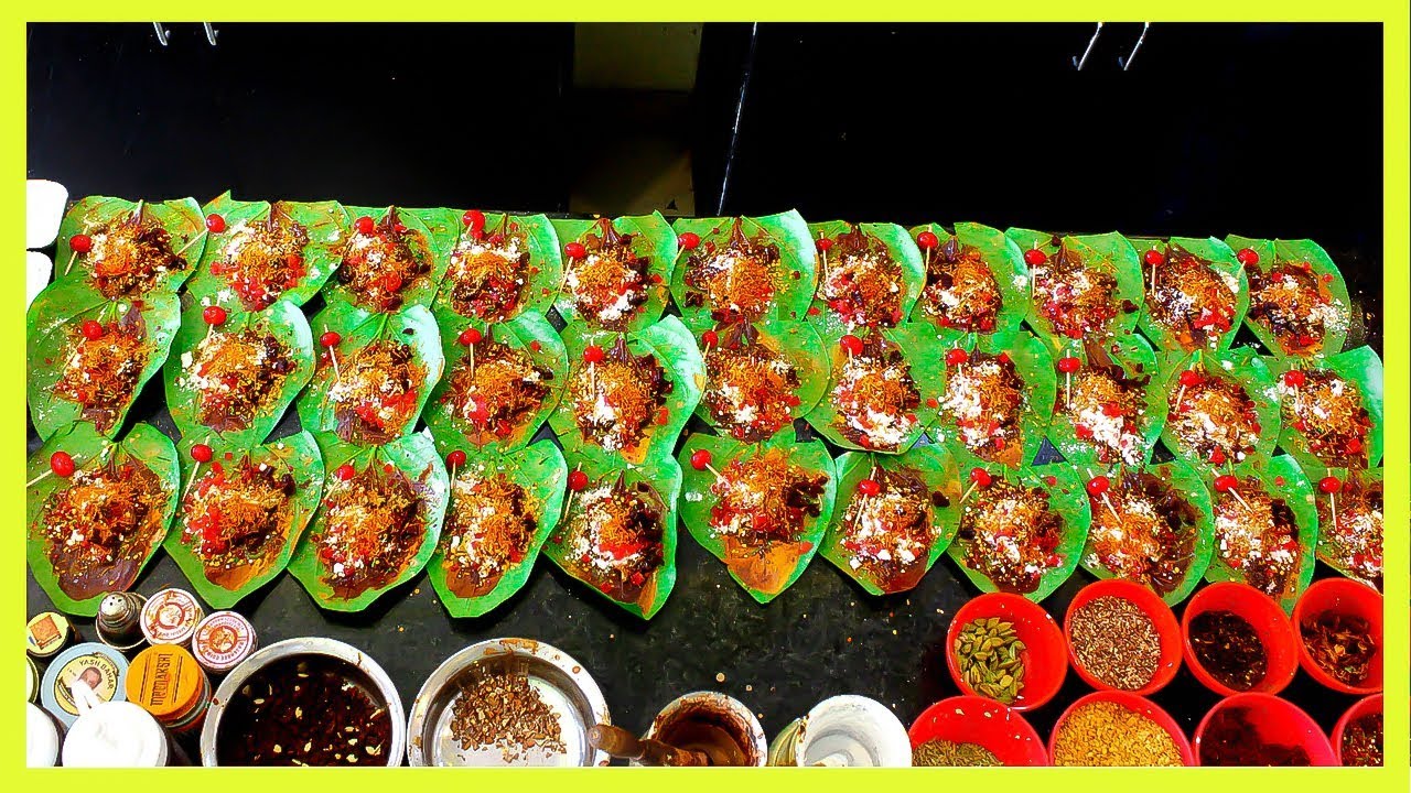 AMAZING SPECIAL PAAN MAKING SKILLS | WORLD’S FAMOUS PAAN MAKING ...