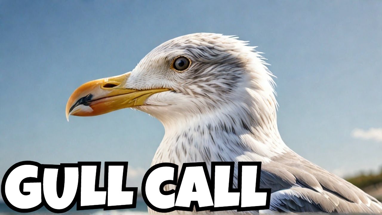 Herring gull call - YouTube