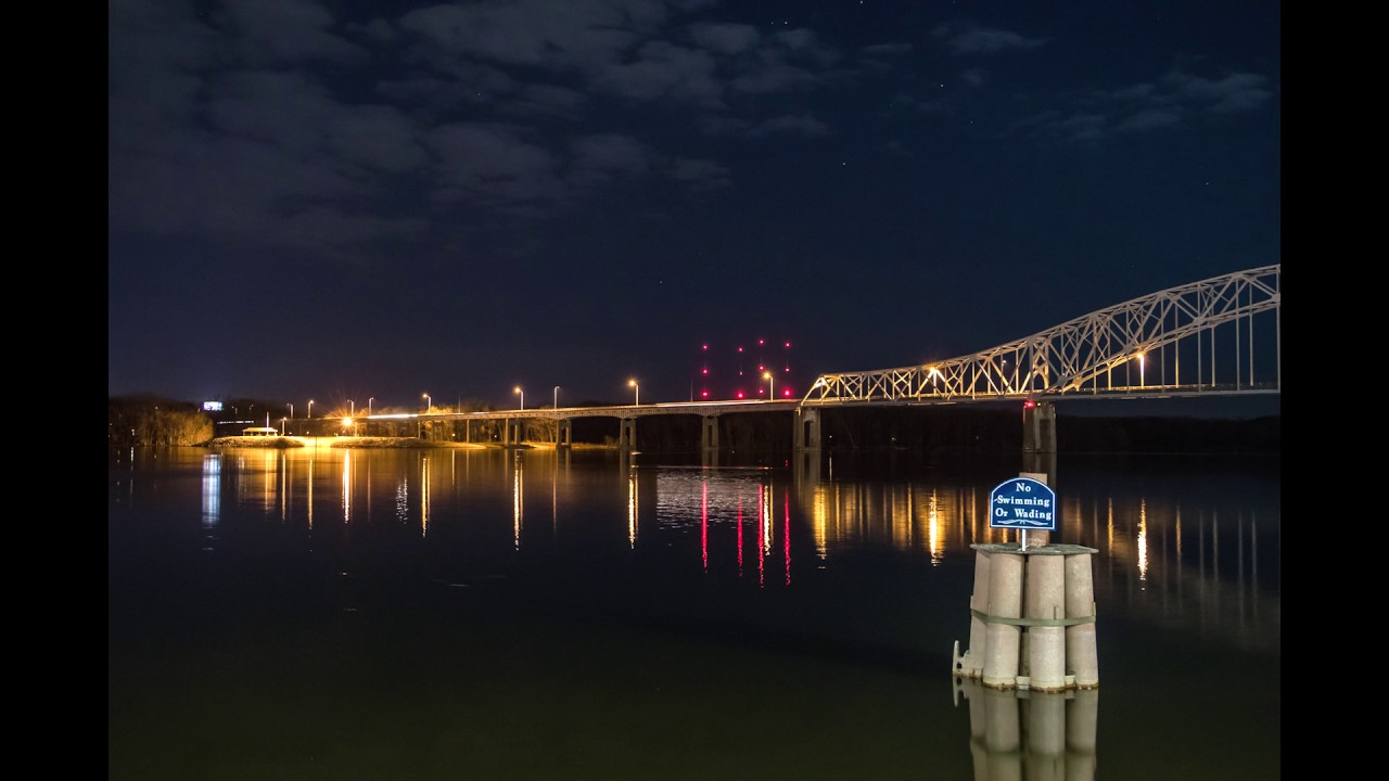 Julien Dubuque Bridge Timelapse - YouTube