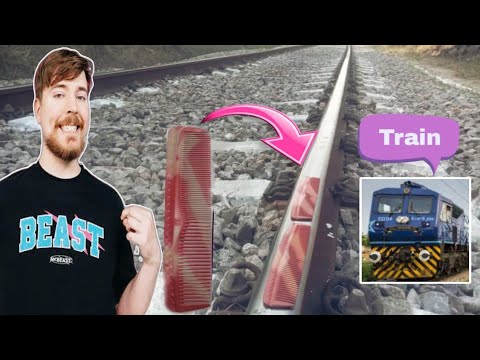 Hair Combs Vs Train || Hair Combs Amazing Experiment Video || Hair ...