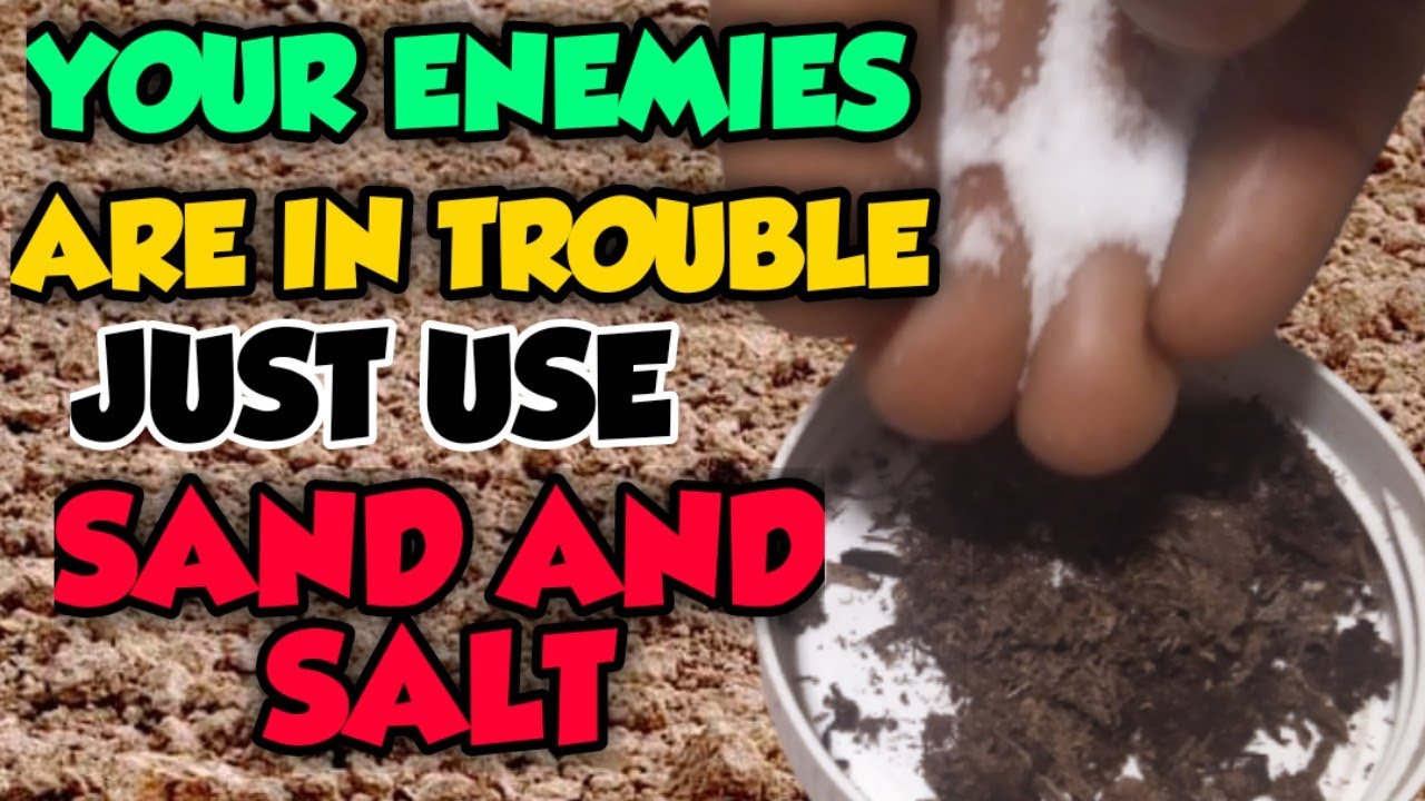 This Sand and Salt Spell Can stop your enemies before they attack you - YouTube Music