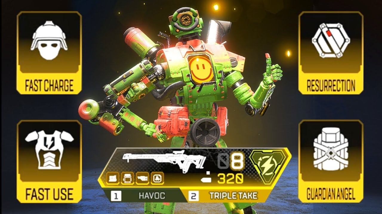 Using ALL GOLD ITEMS in DUOS in Apex Legends - YouTube