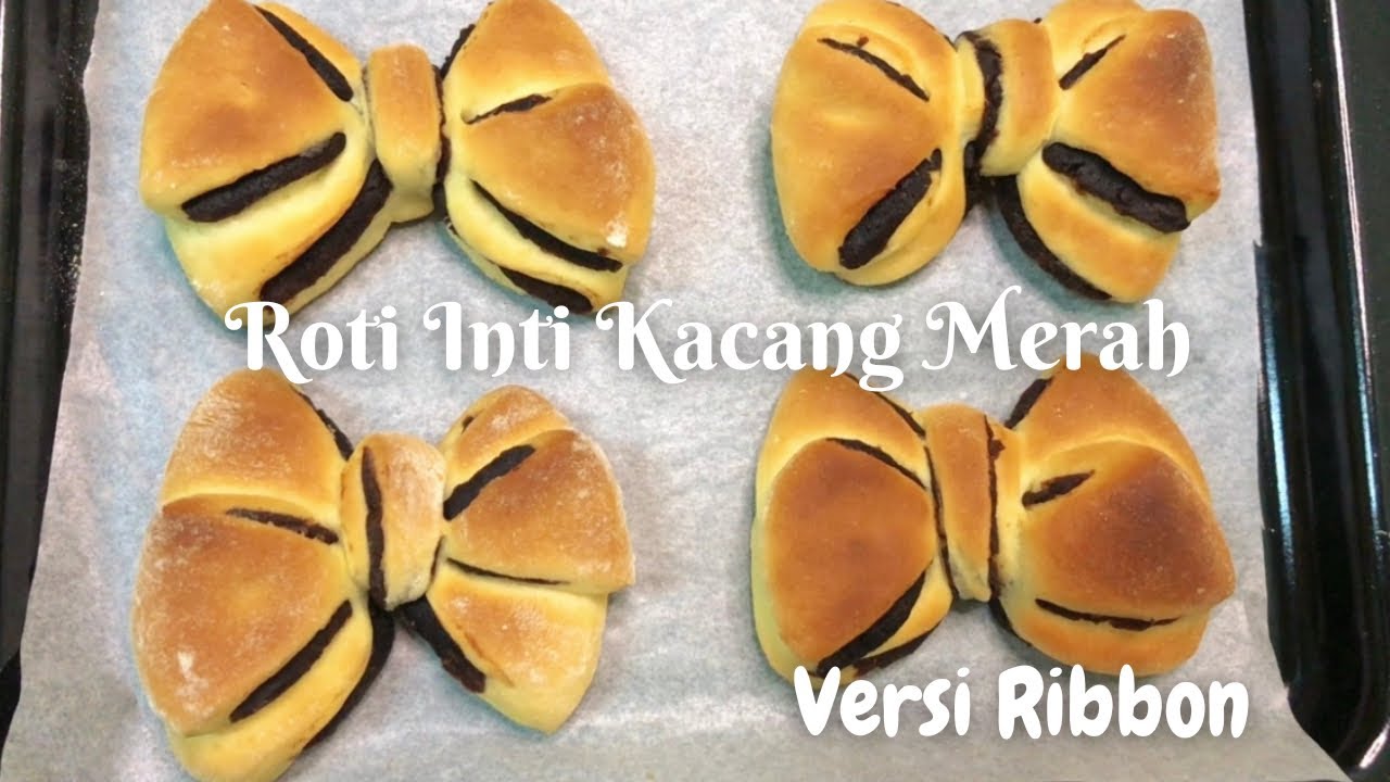 Roti Inti Kacang Merah Lembut Tanpa Telur, tanpa marjerin dan tanpa ...