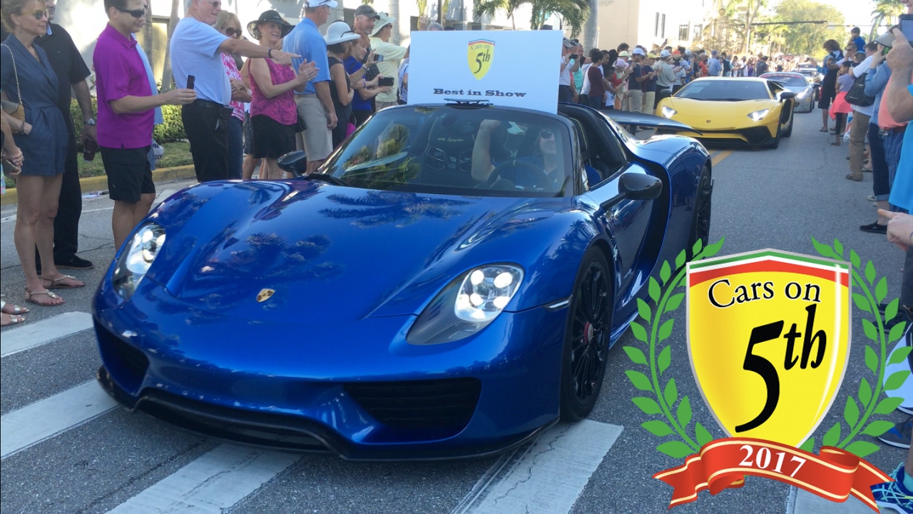 Cars On 5th 2017 Naples, Florida - YouTube