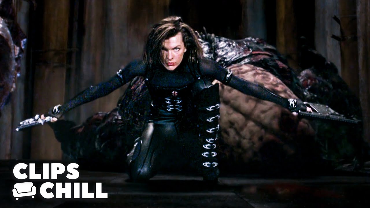 All The Best Scenes From Resident Evil: Retribution (Milla Jovovich ...