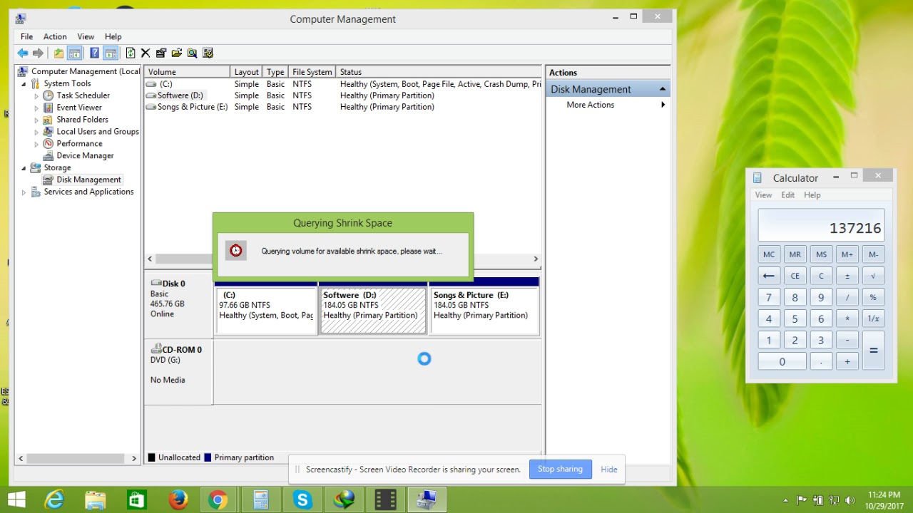 how to partition Extend Local C Drive partition without formatting ...