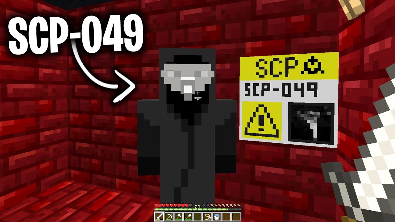 You won't believe what happened when I found SCP-049 in Minecraft ...