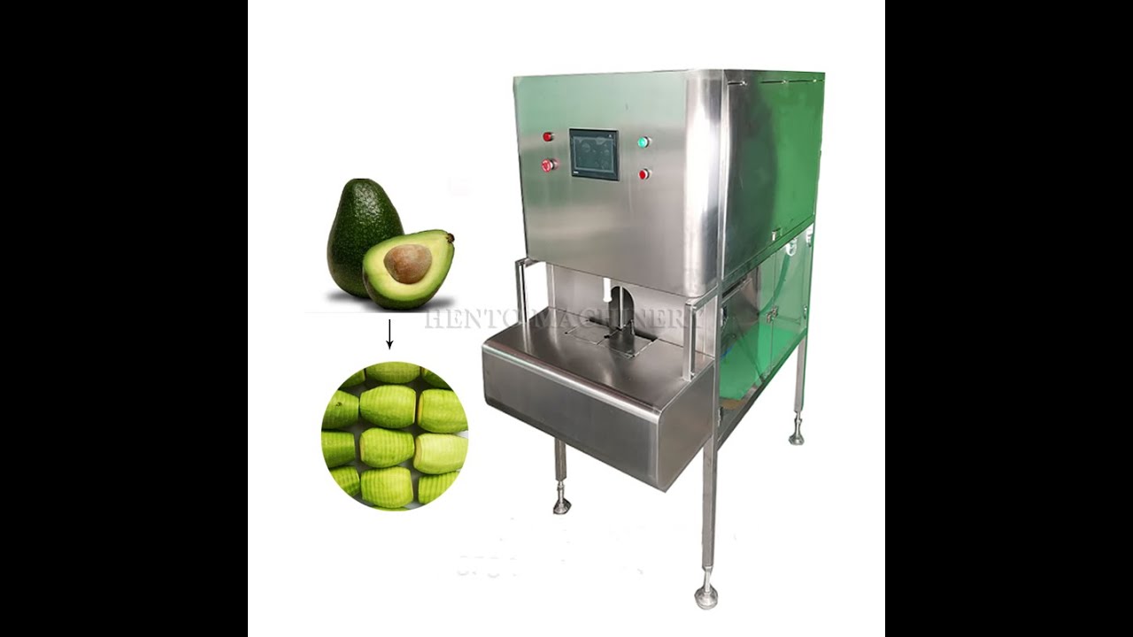 Video of Avocado Peeling Machine - YouTube