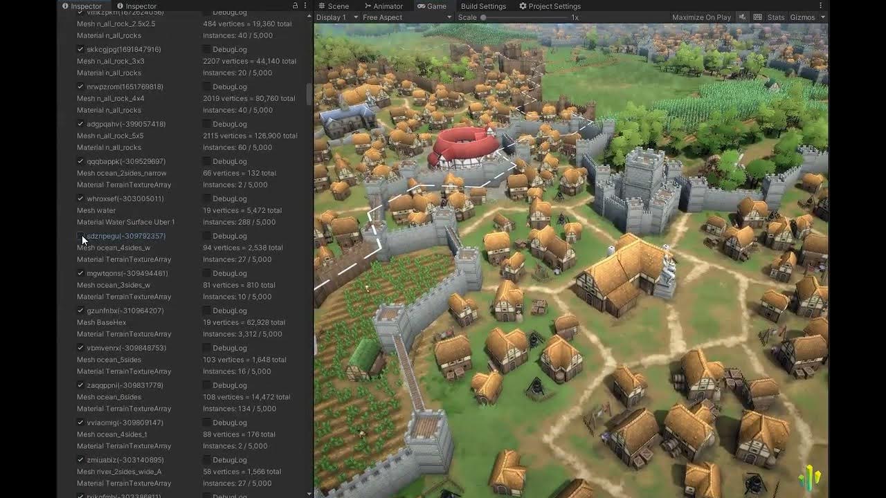 Elaborate Lands Rendering #citybuilder #madewithunity - YouTube