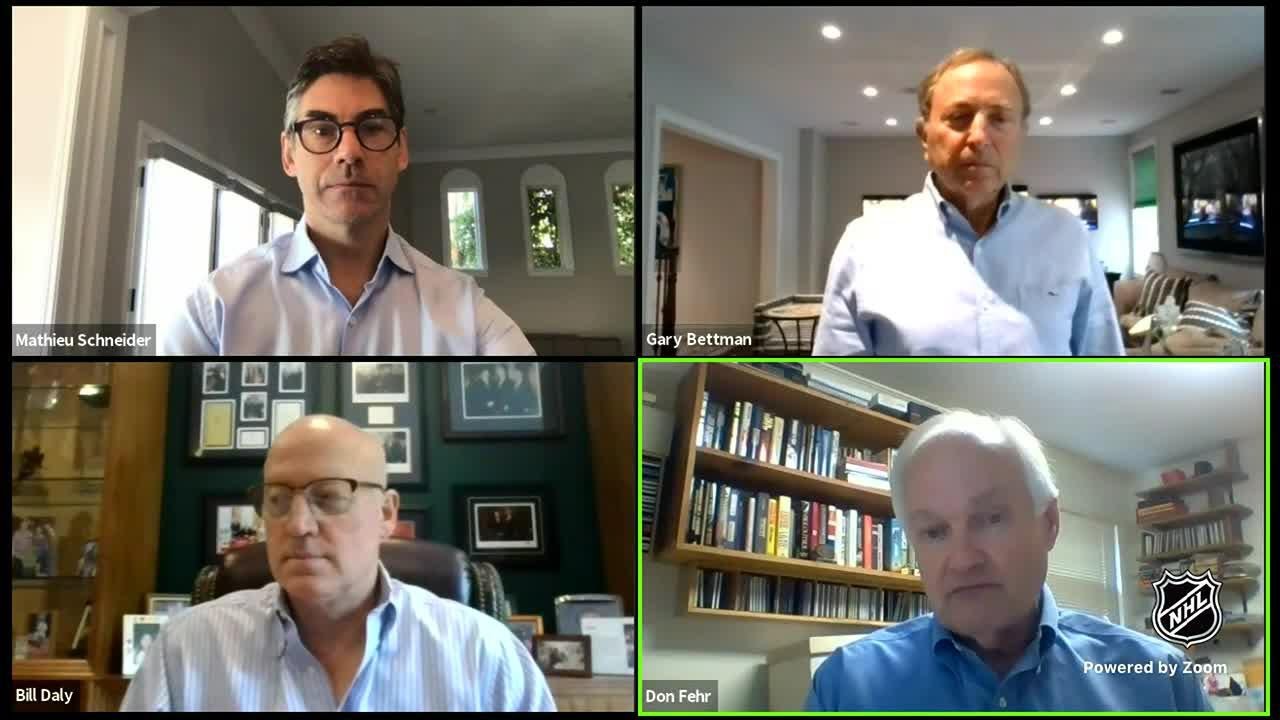 Commissioner Bettman talks CBA, return to play - YouTube