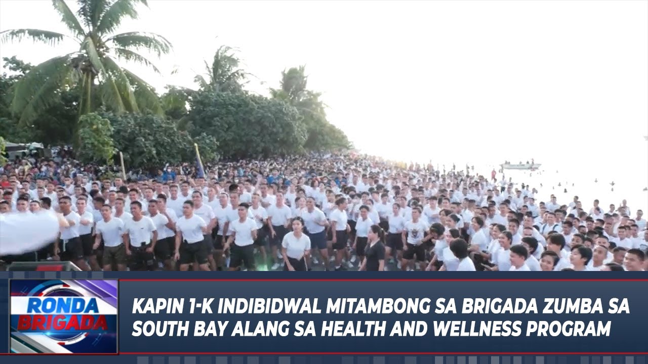 Kapin 1-K indibidwal mitambong sa brigada zumba sa south bay alang sa ...