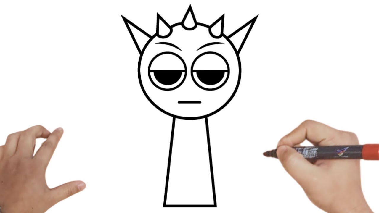 How To Draw Raddy INCREDIBOX SPRUNKI - YouTube