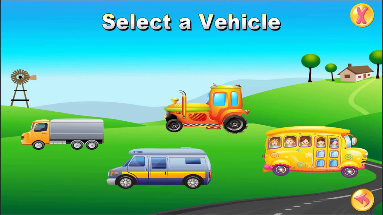 Fun Songs for Childrenc-The Wheels On The Bus - Gameplay Android & iOS ...
