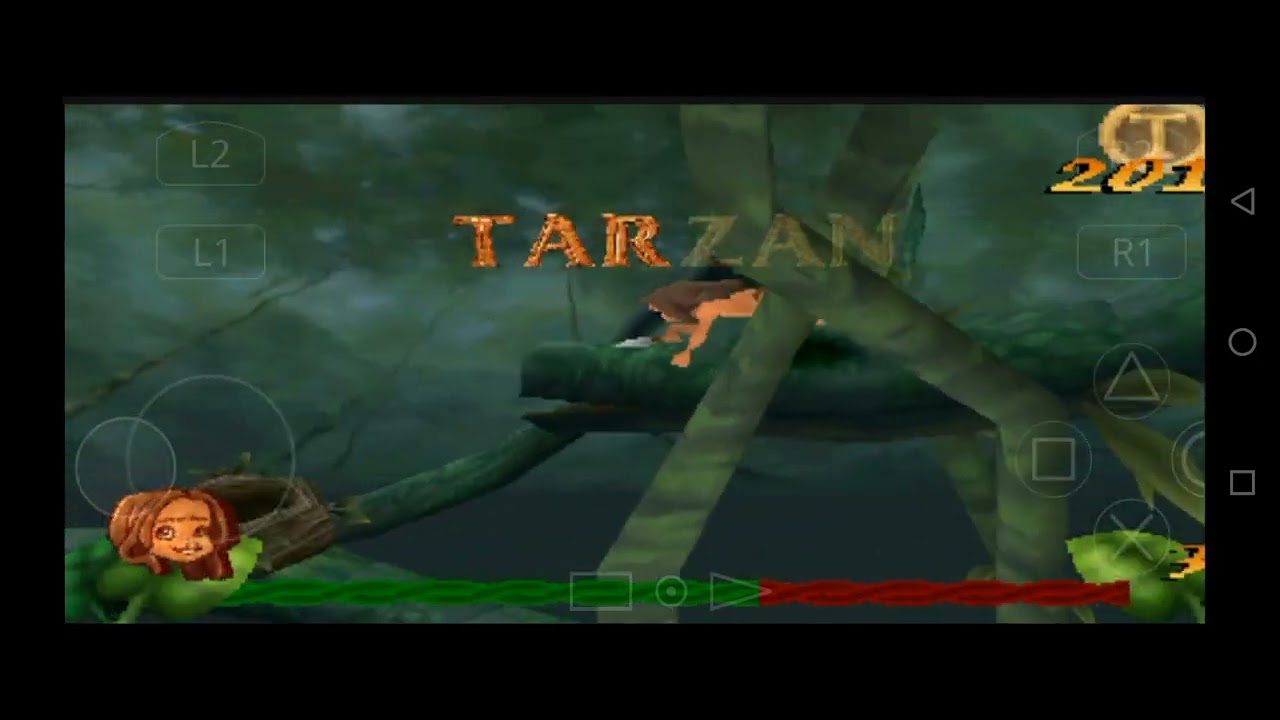 Disney's Tarzan (PS1) 100% Walkthrough - Level 2: Going Ape - YouTube