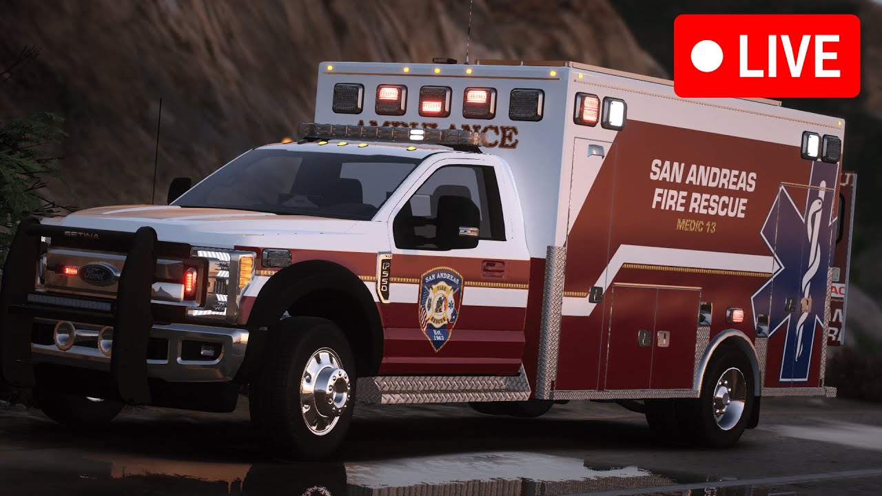 Fire Fighter Ryan going active! | DVRP - FiveM | - YouTube