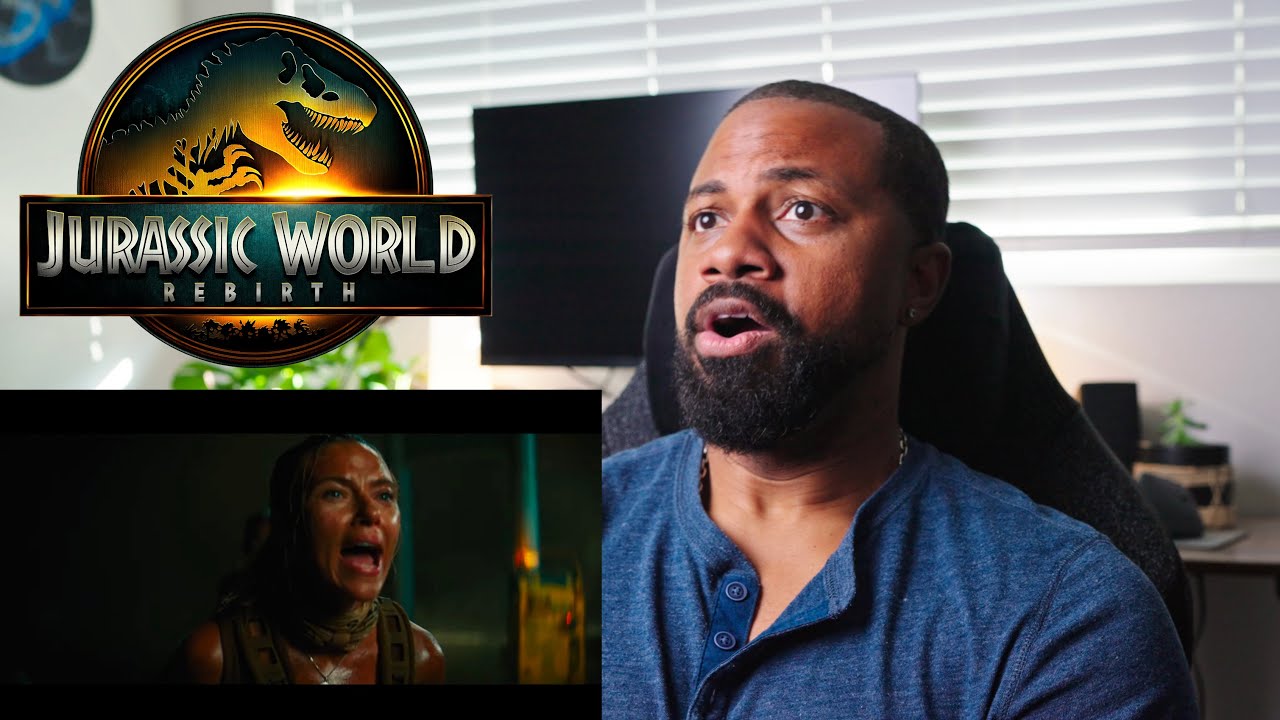 JURASSIC WORLD REBIRTH Trailer Reaction | Did I see what I think I saw ...