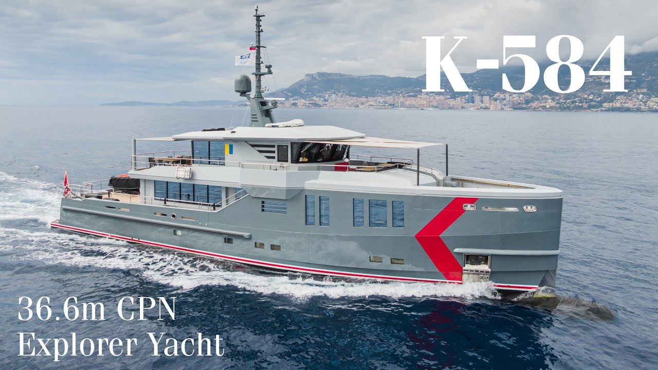 K584 Yacht - 37m Explorer Yacht for Sale - YouTube