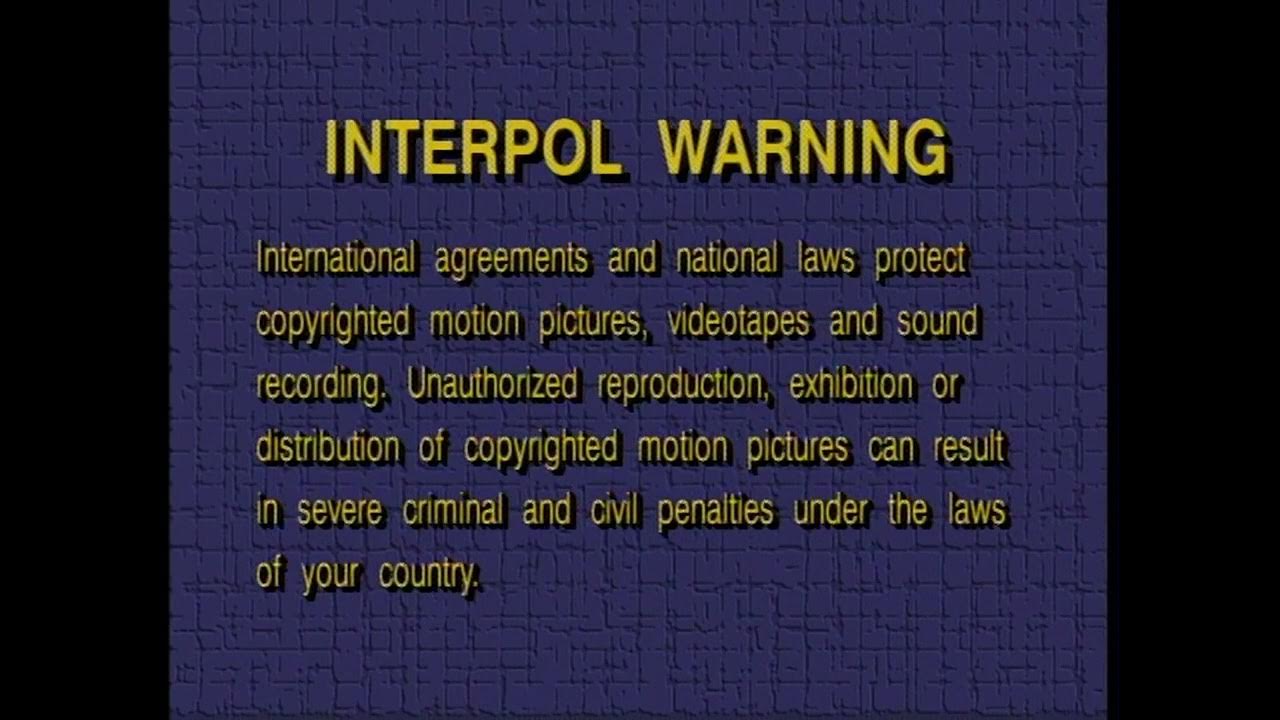 FBI Warning Screen/Interpol Warning Screen (2000) - YouTube