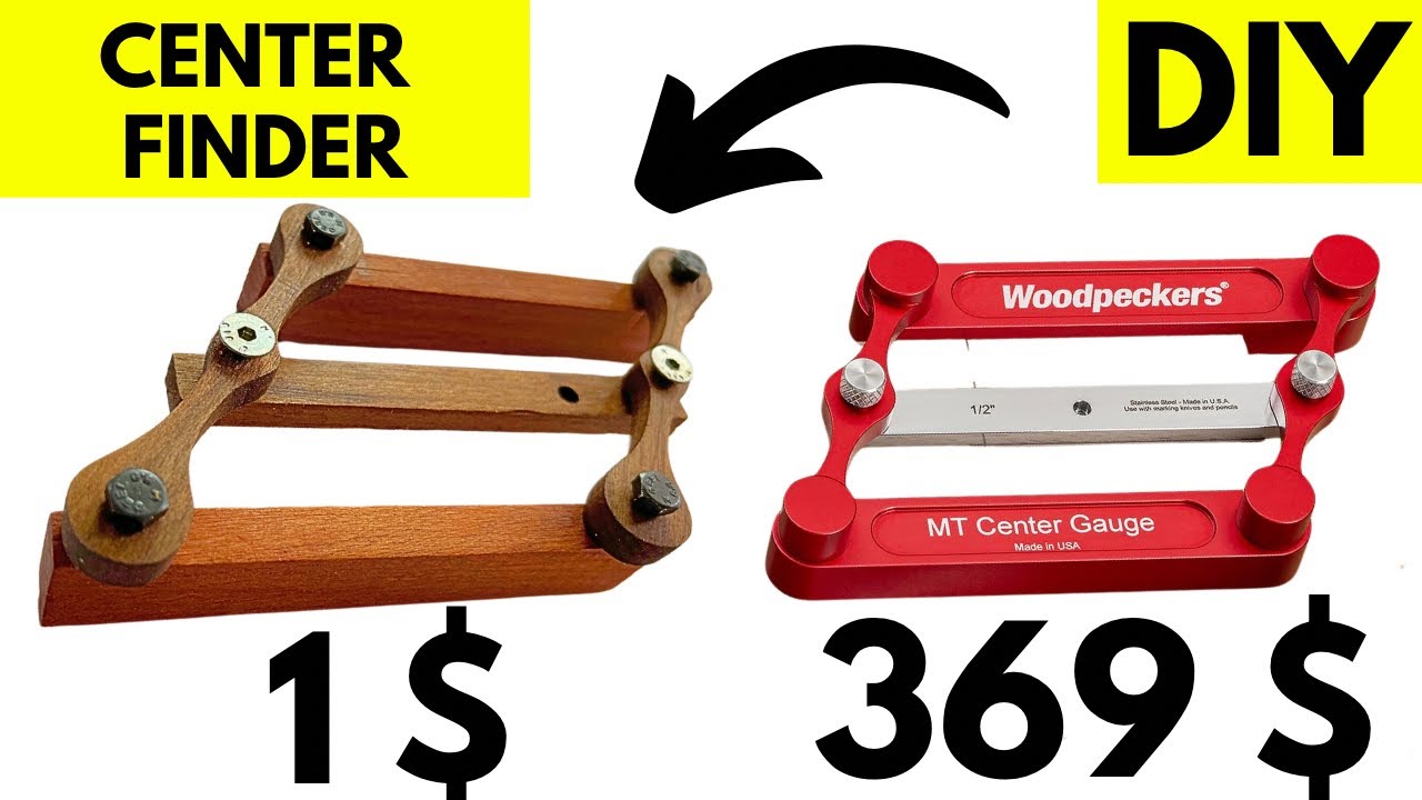 Woodworking Innovation: DIY Precision Center Finder Tutorial # ...