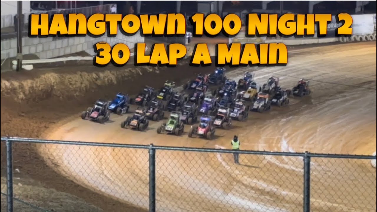 HANGTOWN A MAIN NIGHT 2 (30) LAPS USAC NATIONALS MIDGETS | PLACERVILLE ...