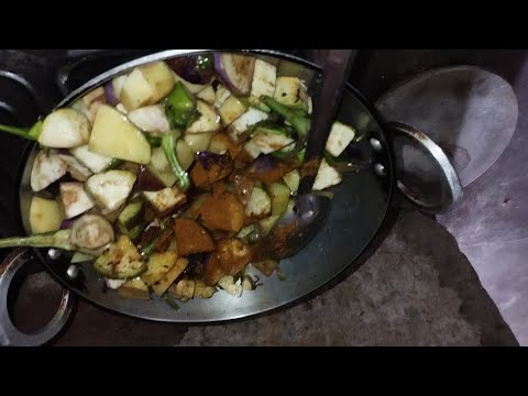 😗My vlogs cooking video // aalu or baigan ka sukhi sabji kaise banaye #cooking //Ms Anjali ...