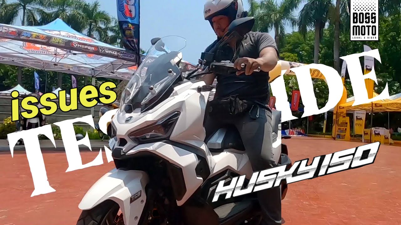 Test Ride Sym Husky 150 Adv - YouTube
