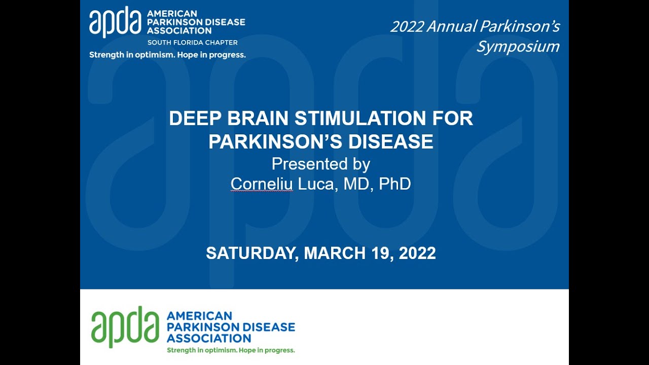 Deep Brain Stimulation for Parkinson's Disease - YouTube