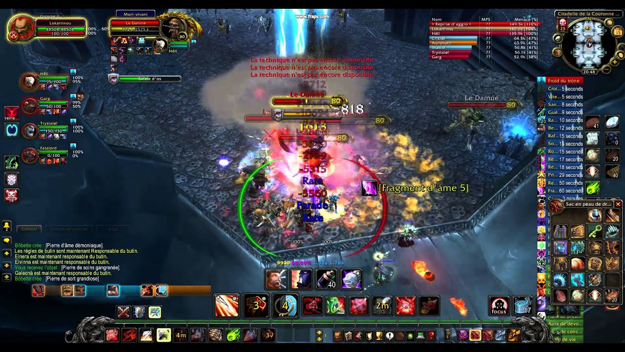 Shadowmourne Fury Warrior Cleave (WOTLK) - YouTube